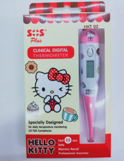 SOS PLUS DIGITAL THERMOMETER รุ่น KITTY HKT 02 - Phartech Online